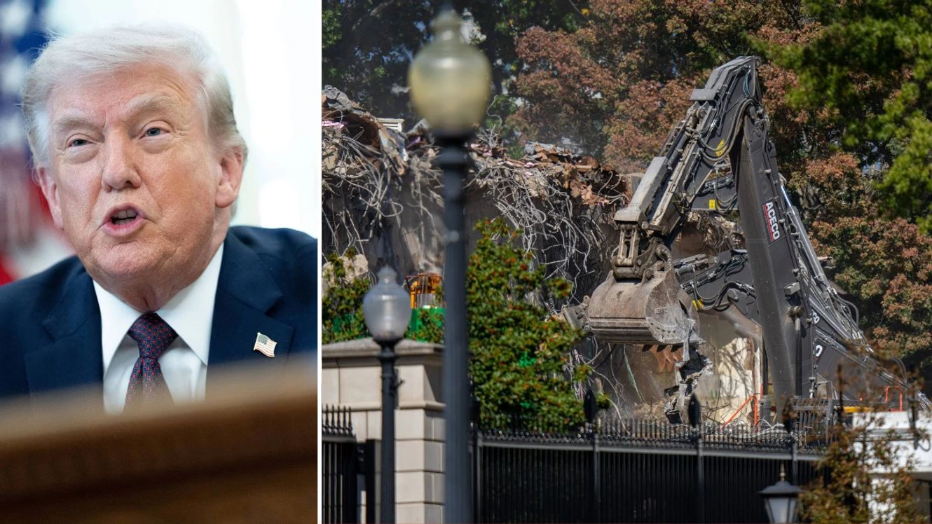 Toxic waste from Trump's ballroom dumped on golf course
