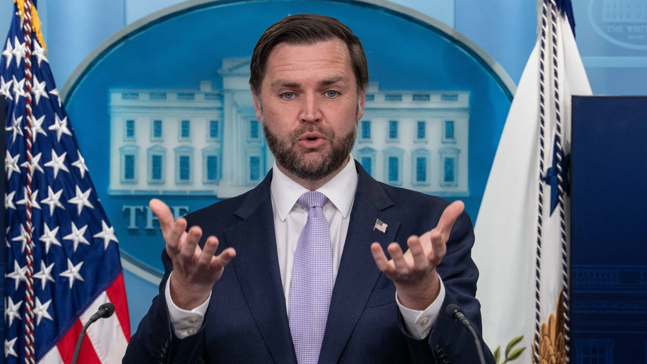 J.D. Vance grilled on President Donald Trump's stock trading