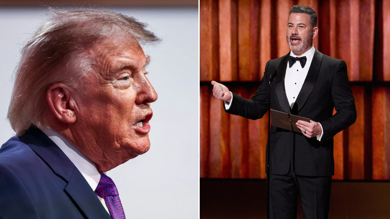 Kimmel fires back after Trump threatens late-night hosts