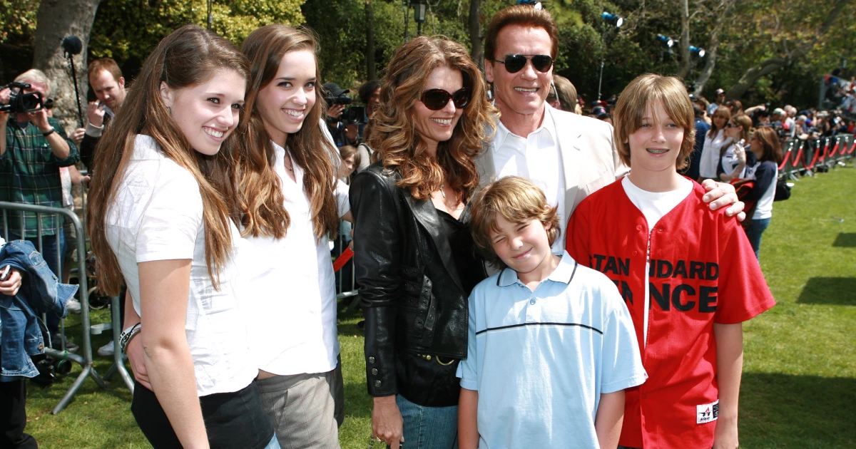 As Arnold Schwarzenegger's oldest son proposes, see his family then vs ...