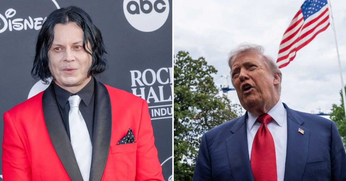 Jack White Slams Donald Trump Gold Statue