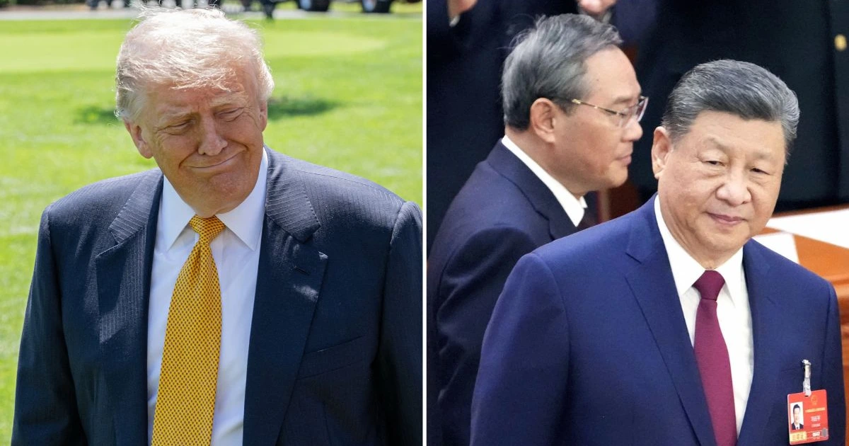 Donald Trump Receives Grand Red Carpet Welcome In Beijing