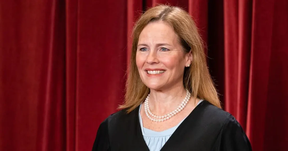 Supreme Court Justice Amy Coney Barrett got swatted