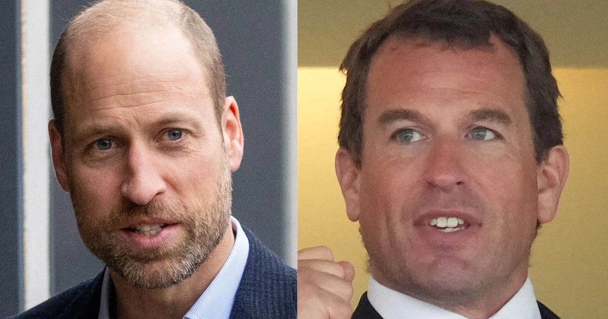 Why Prince William didn't attend Peter Phillips' first wedding