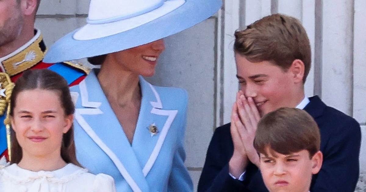 Prince George fights off sneeze at Trooping the Colour