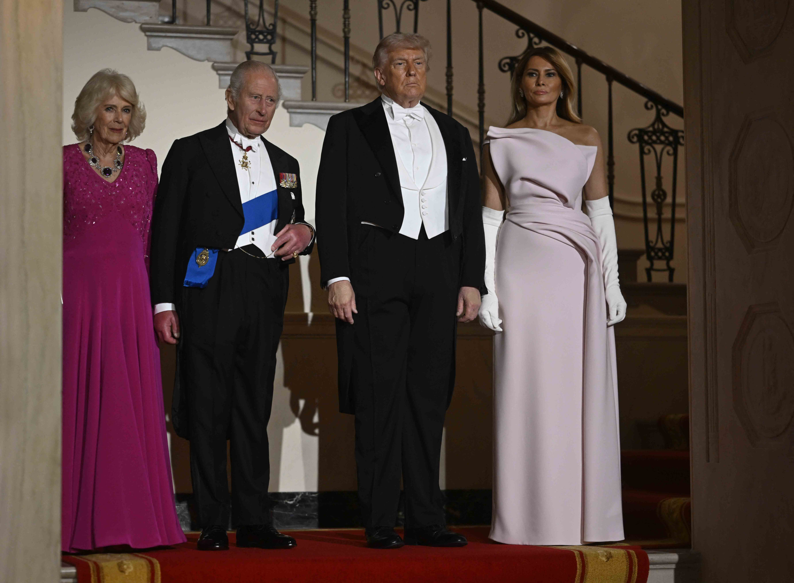 Melania and Tiffany Trump break royal protocol with wardrobe