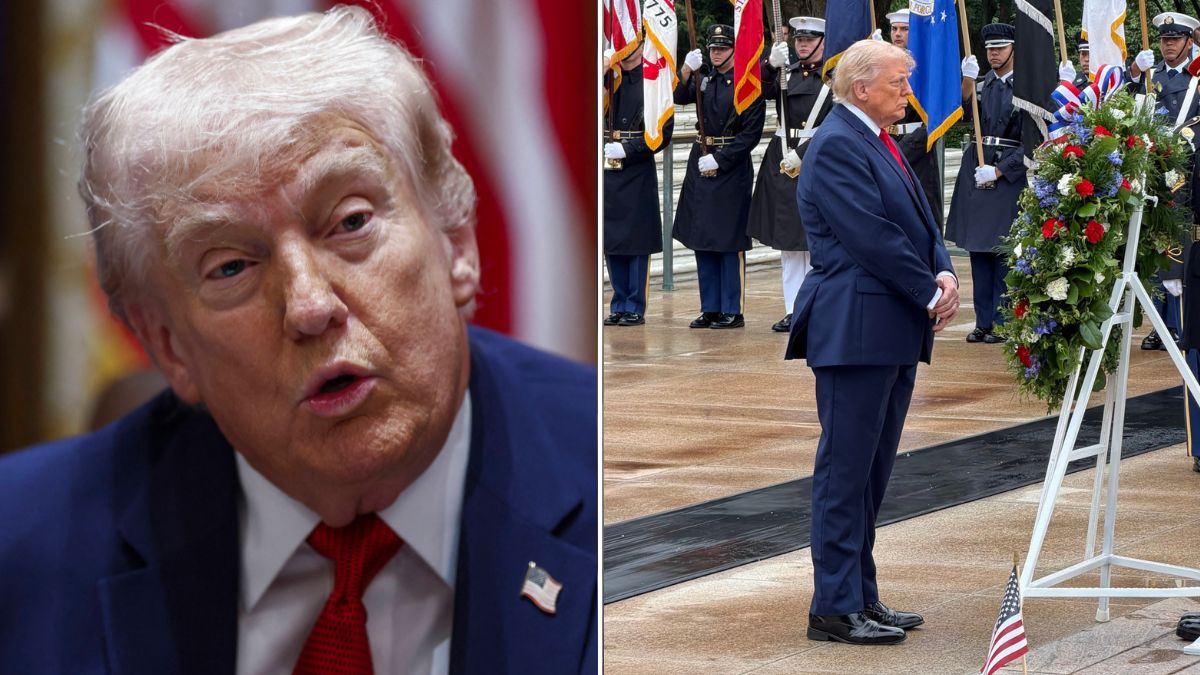 Trump accused of wearing diaper amid Memorial Day outrage